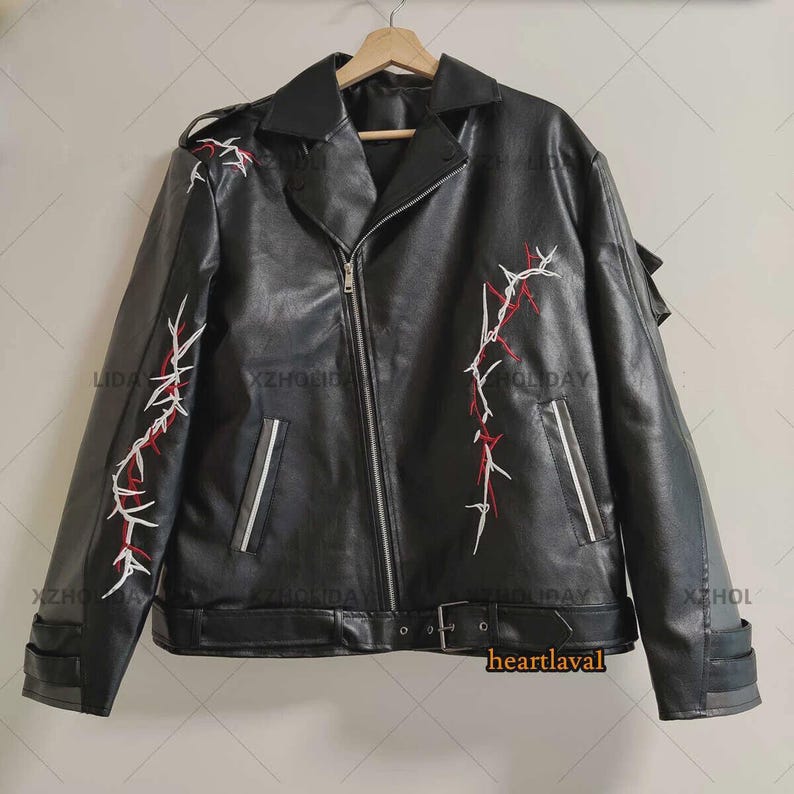 Anime Love and Deepspace Syslus Qin Che Cosplay Jacket Unisex Biker ...