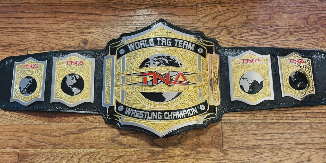 TNA World Tag Team Championship Replica Belt | Classic Wrestling Title ...
