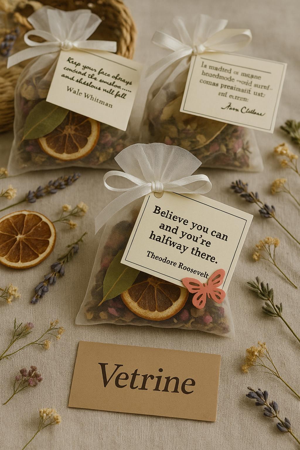 Dried Citrus & Herbal Sachet – Gift of Encouragement and Comfort - Etsy