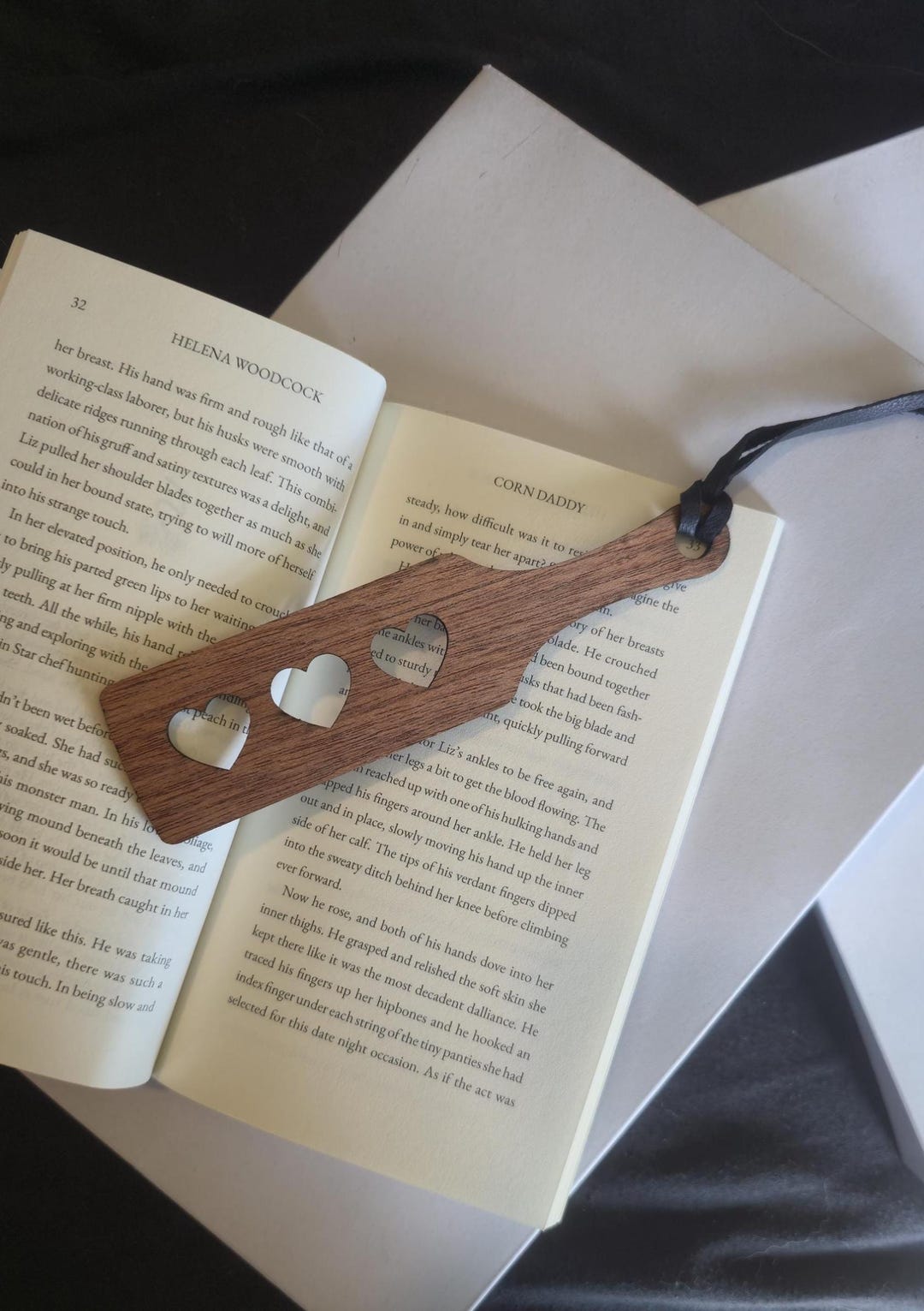 Bookmark Heart Paddle - Etsy