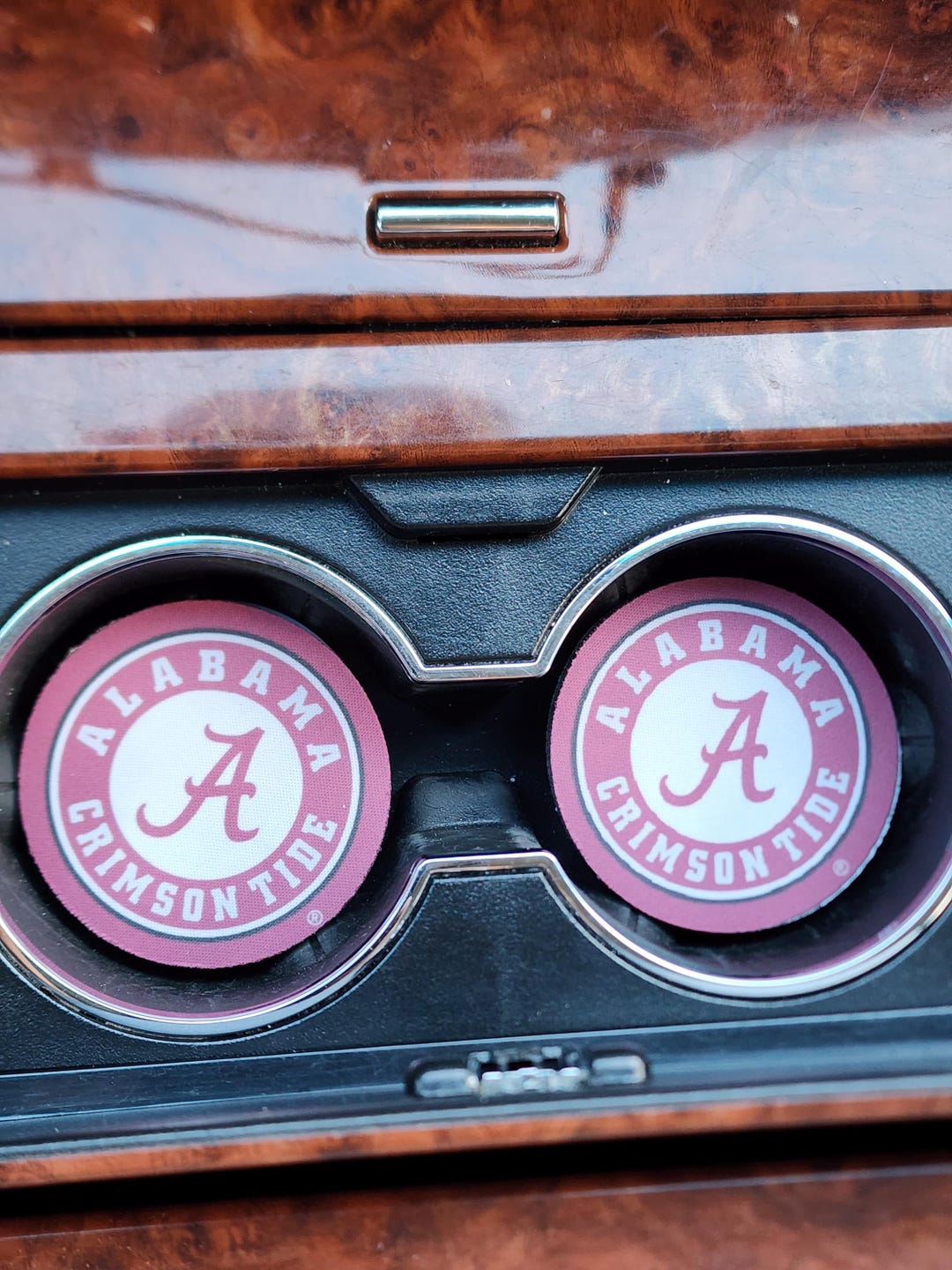 Alabama, Car Accessories, Car Decor, Car Coasters, Coaster, Auto Decor ...