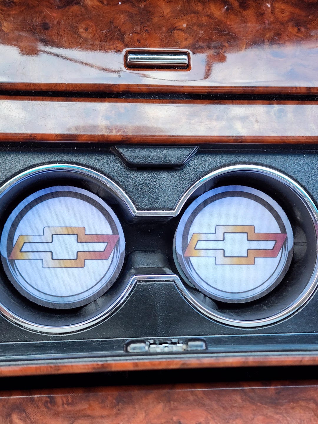Chevy, Car Accessories, Car Decor, Car Coasters, Coaster, Auto Decor ...