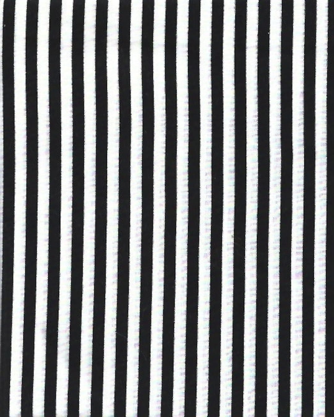Black and White Striped Cotton Fabric 1 1/4 Yards - Etsy