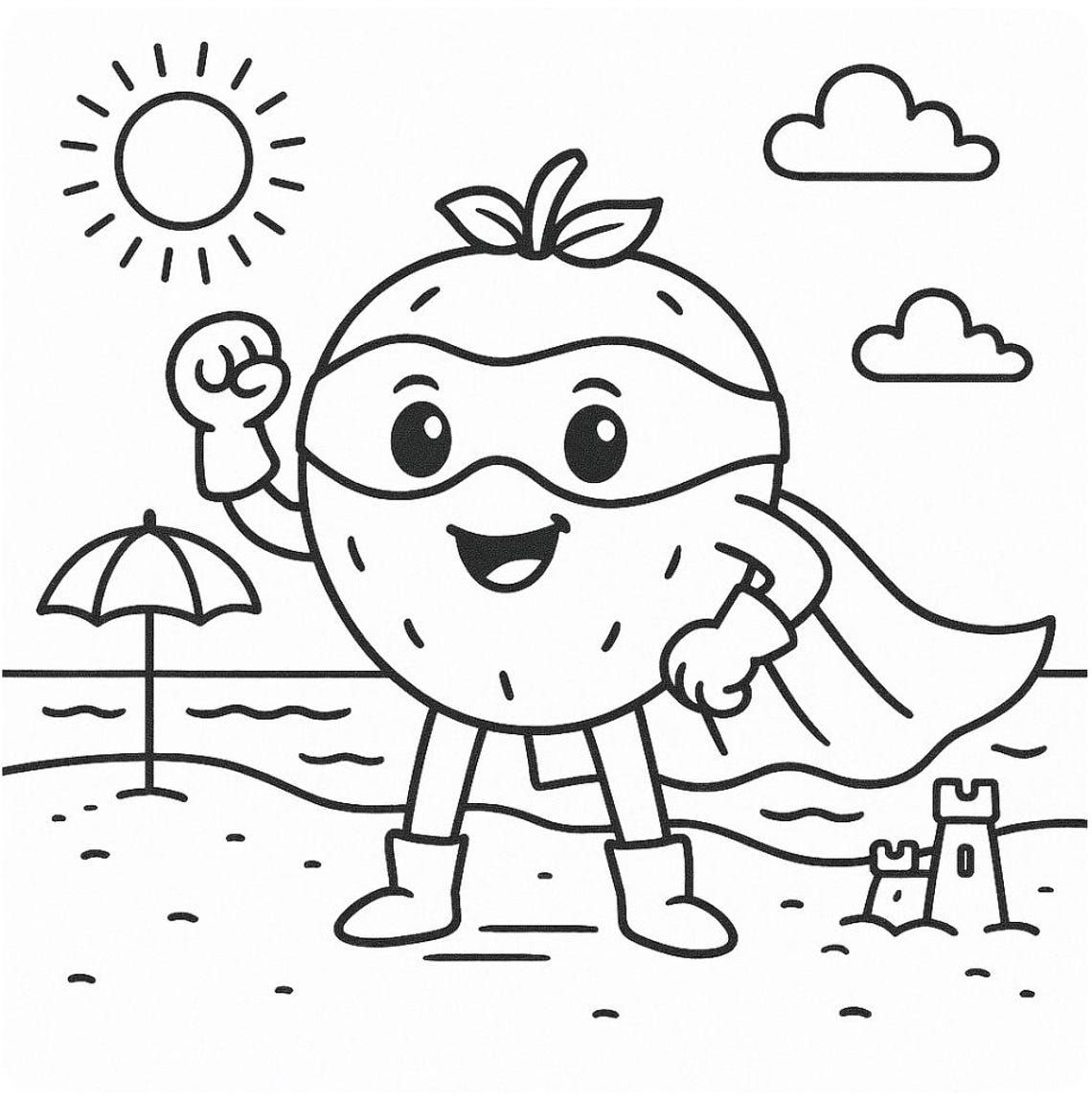 Fruit Force Heroes: Bold, Brave, and Full of Vitamins! - Etsy