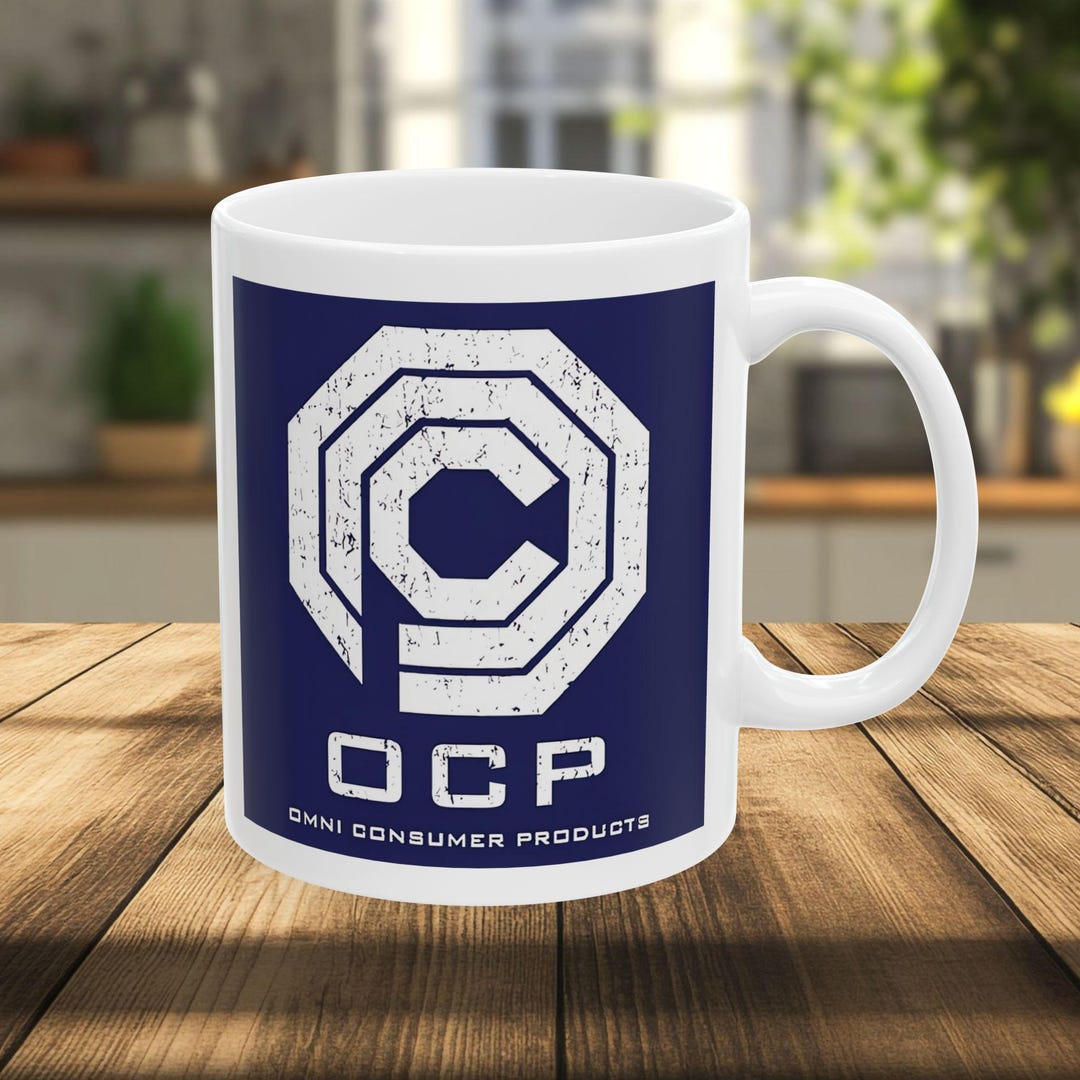OCP Coffee Mug: Sci-fi Movie Inspired Ceramic Drinkware - Etsy