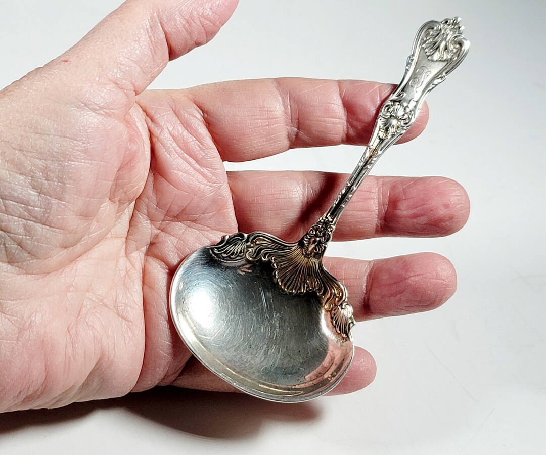Dljfc Sterling Silver Bon Bon Spoon in the Federal Cotillion Pattern by ...