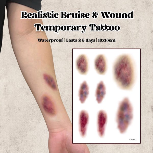 Fake Wound - Etsy UK
