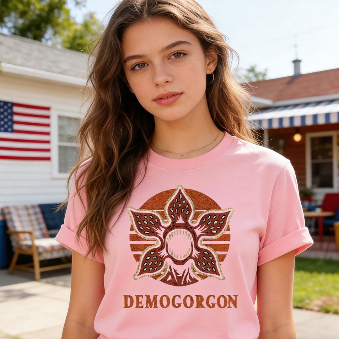 Demogorgon, Stranger Things Graphic Tee, Stranger Things Fan Gift ...