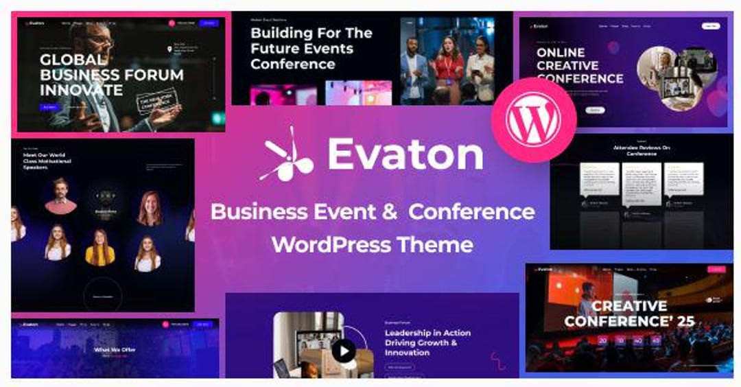 Evaton – Event Management Wordpress Theme | Conference, Seminar ...