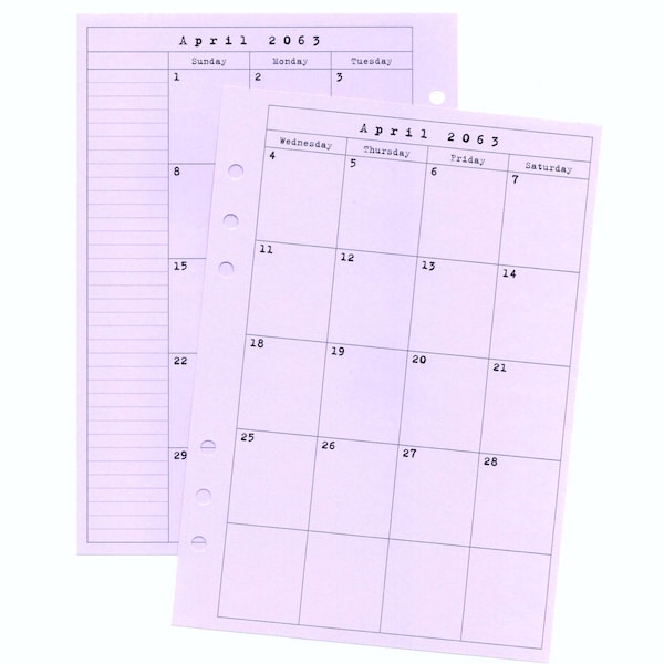 Day Planners Refill - Etsy