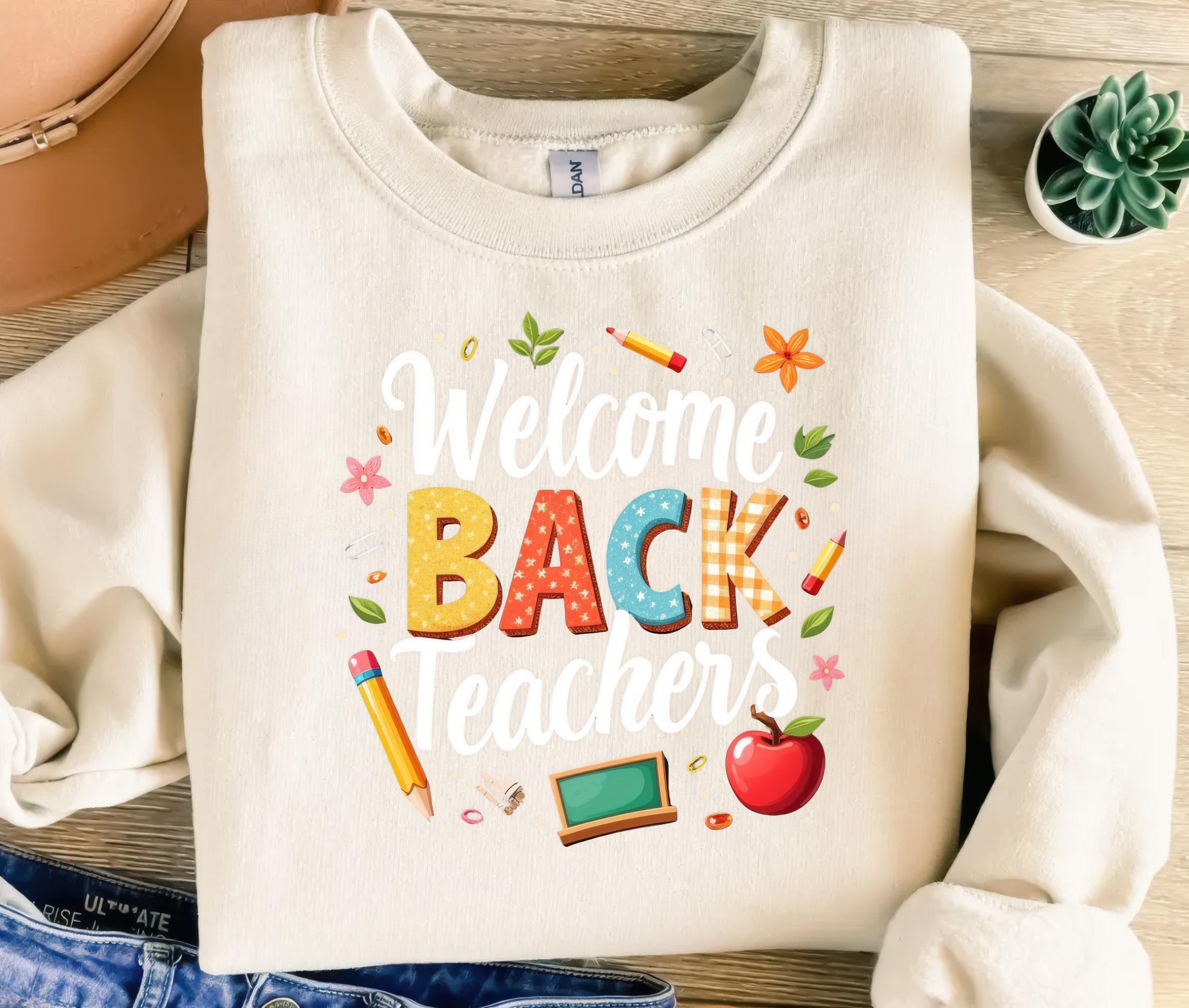 Welcome Back Teachers PNG: School Clipart, Teacher Appreciation ...