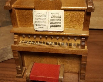 Miniature piano | Etsy