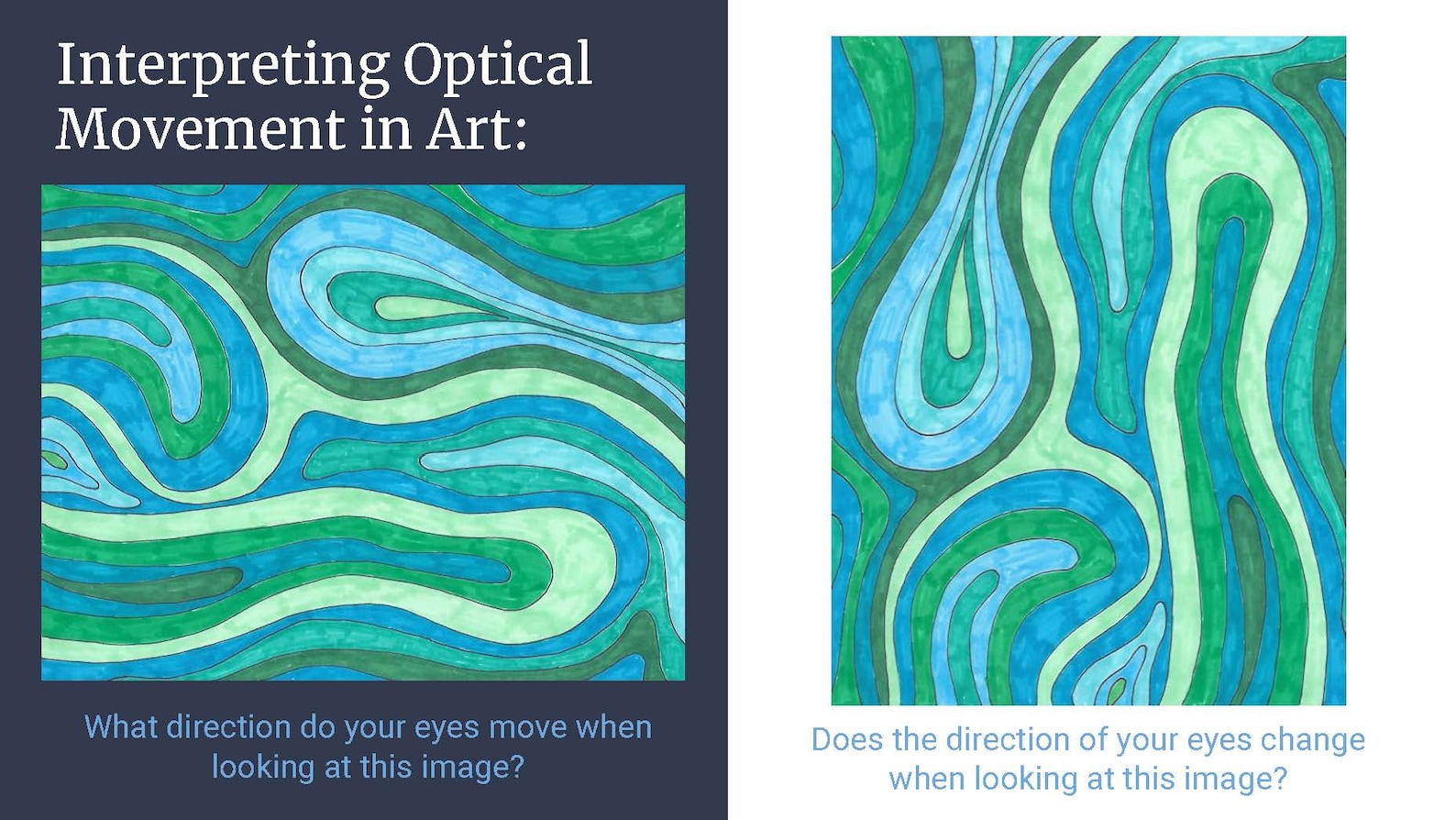 MOVEMENT Art Lesson Plan, Movement Activity, Elements of Art, 5 Lessons ...