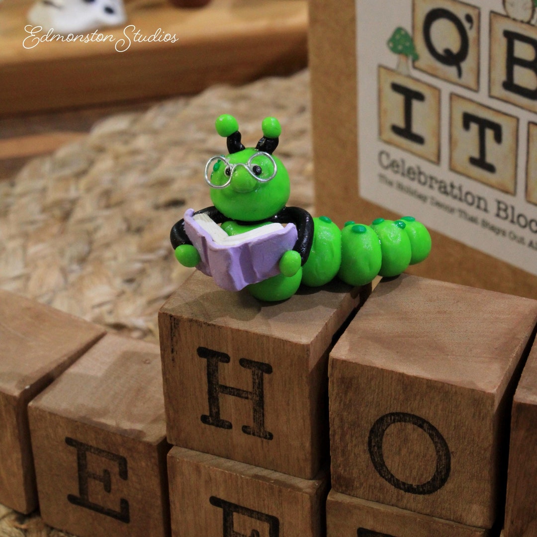 Mini Bookworm Caterpillar - Etsy