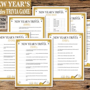 New Year's Game Bundle, Printable Activities, Games. Puzzles Instant ...