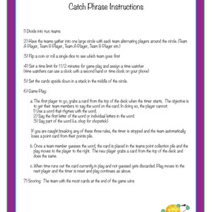 Solar System, Planets, Space, Pictionary, Catchphrase Games Printable ...