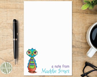 Owl to Do List Notepad - Etsy