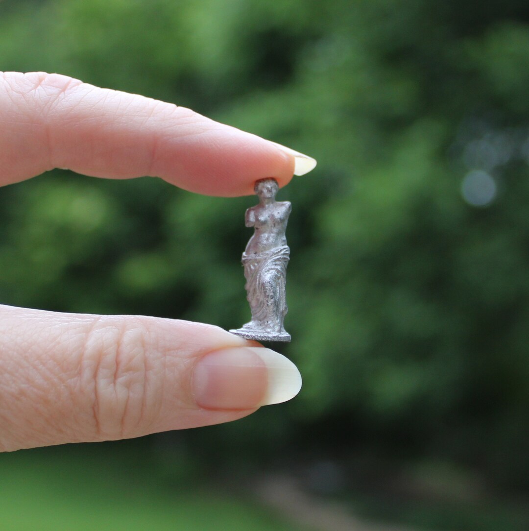 Miniature Aphrodite Statue, Vintage Venus De Milo, Dollhouse Decor, 1: ...