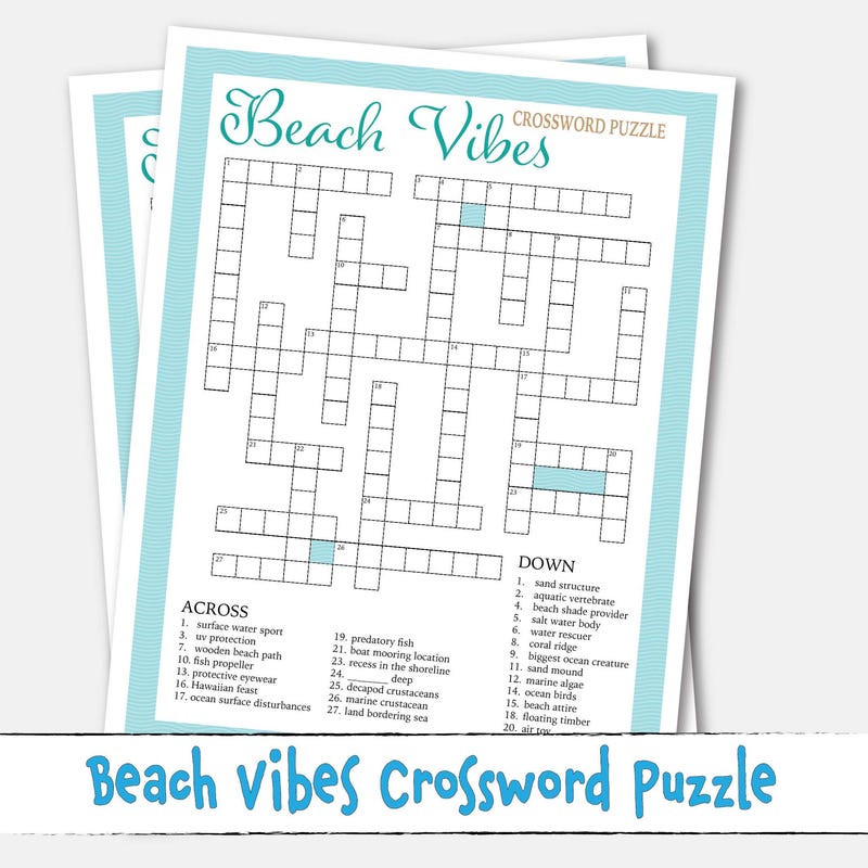 Vacation Puzzle - Etsy