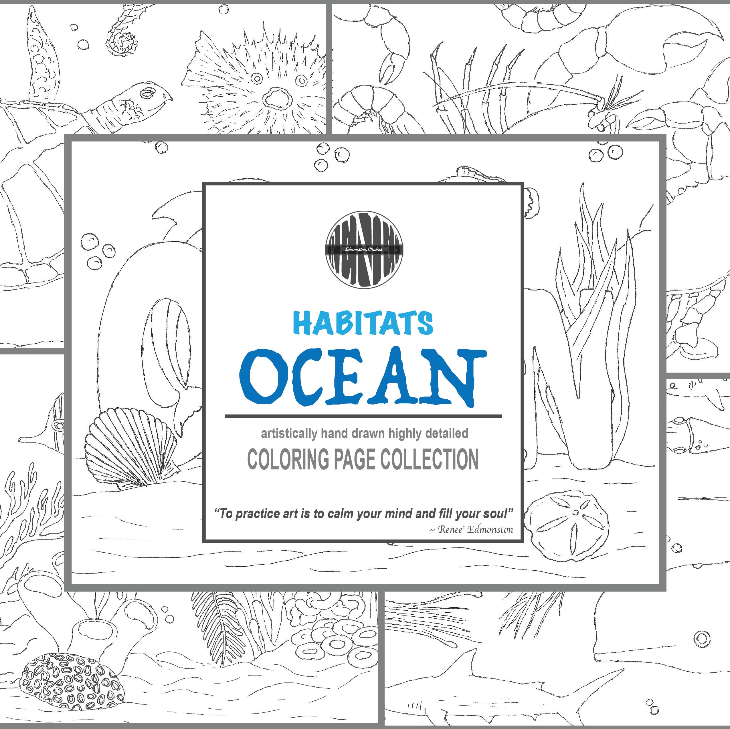 Habitat Coloring Pages