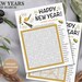 New Year's Game Bundle Printable Activities Games. - Etsy