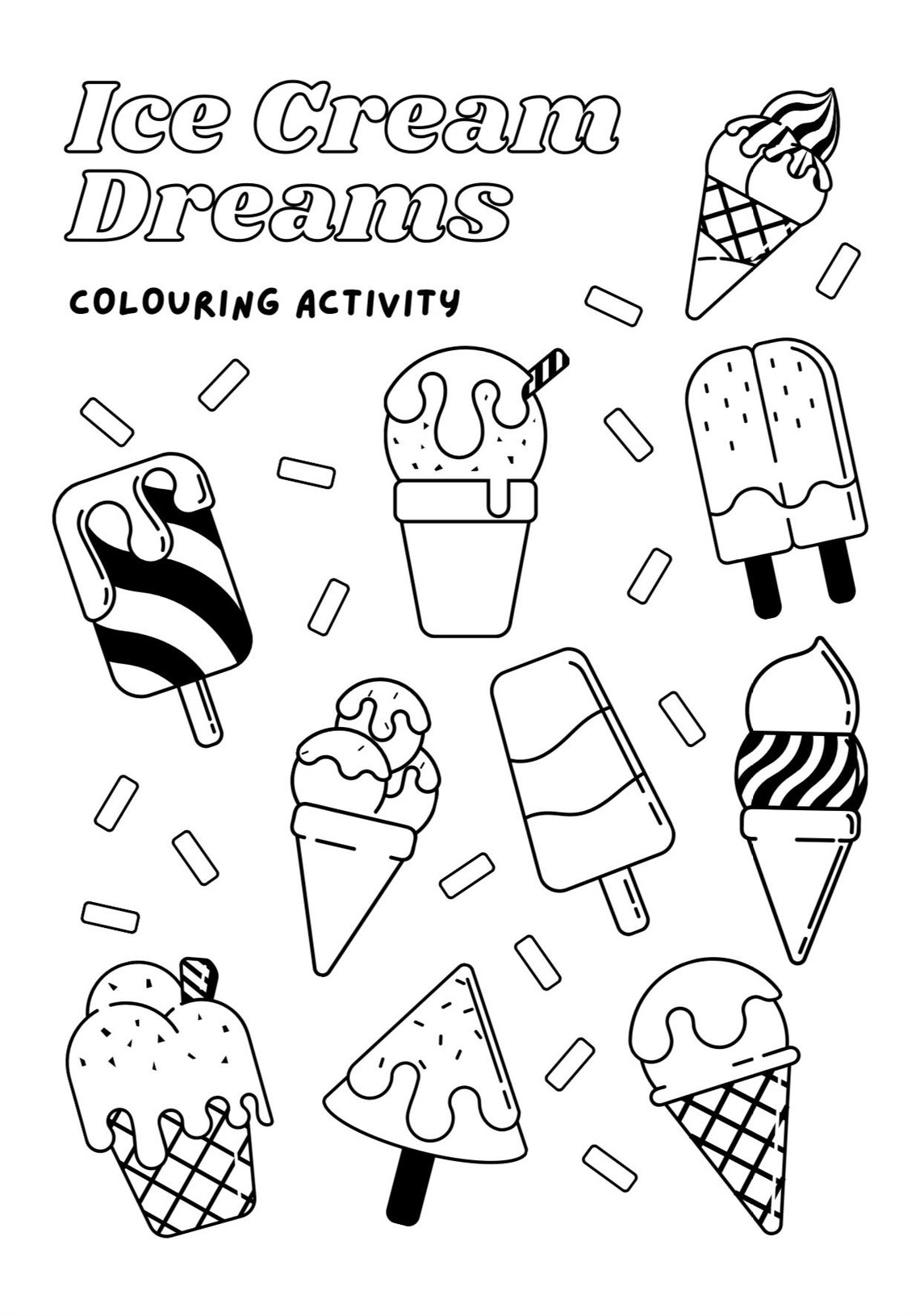 COLORING ACTIVITY VOL.1 - Etsy