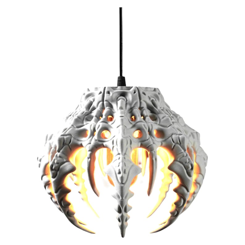 Organic Alien CLAW Style Pendant Light – Sculptural Ceiling Lamp for ...