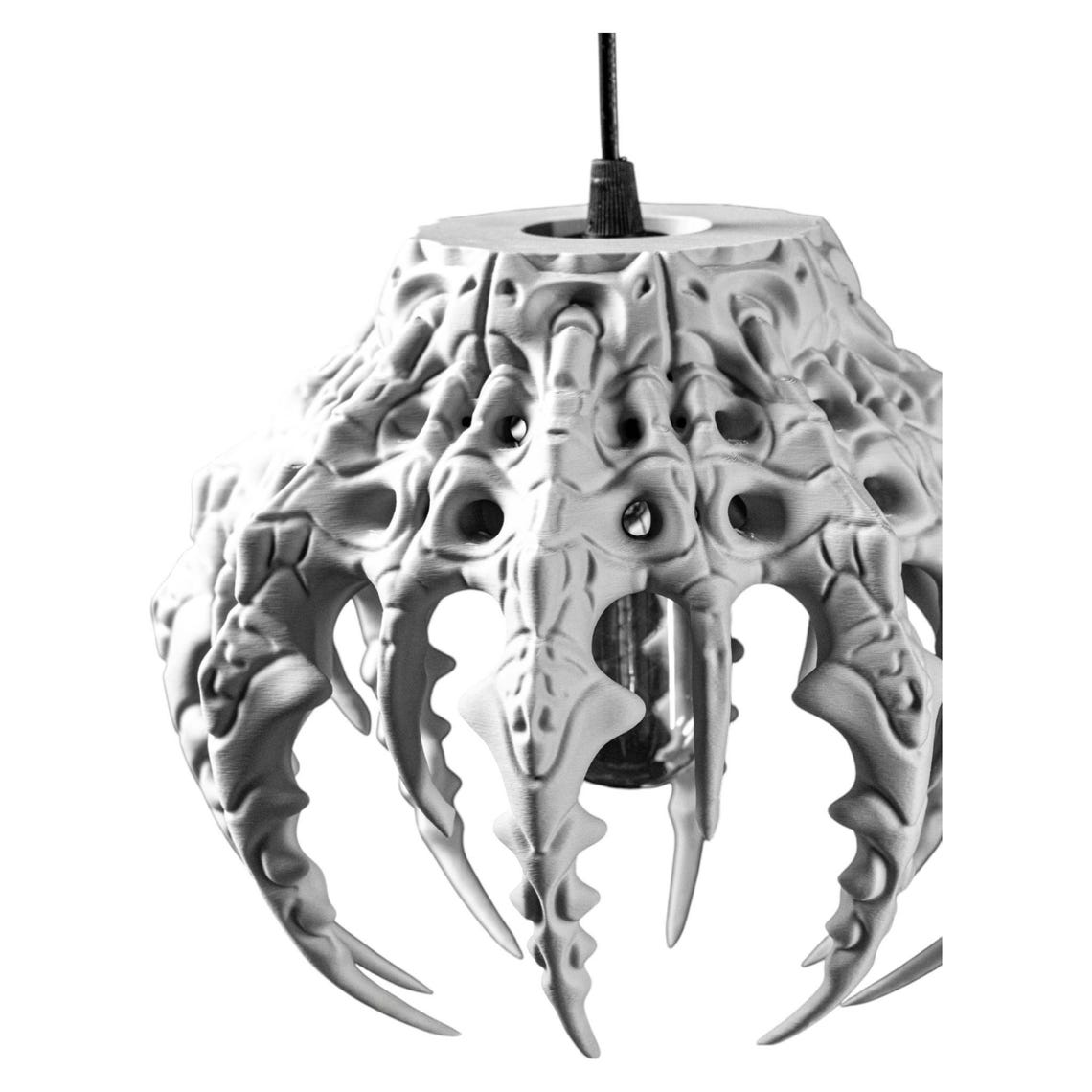 Organic Alien CLAW Style Pendant Light – Sculptural Ceiling Lamp for ...