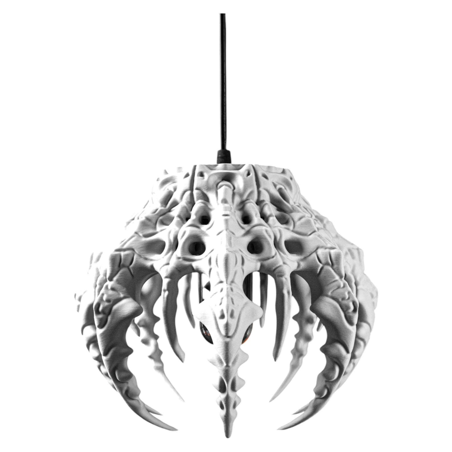 Organic Alien CLAW Style Pendant Light – Sculptural Ceiling Lamp for ...