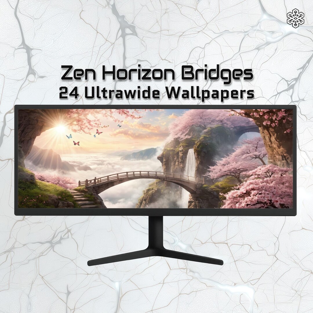 Zen Horizon Bridges – Ultrawide Zen Wallpapers 3440x1440 | Calm ...
