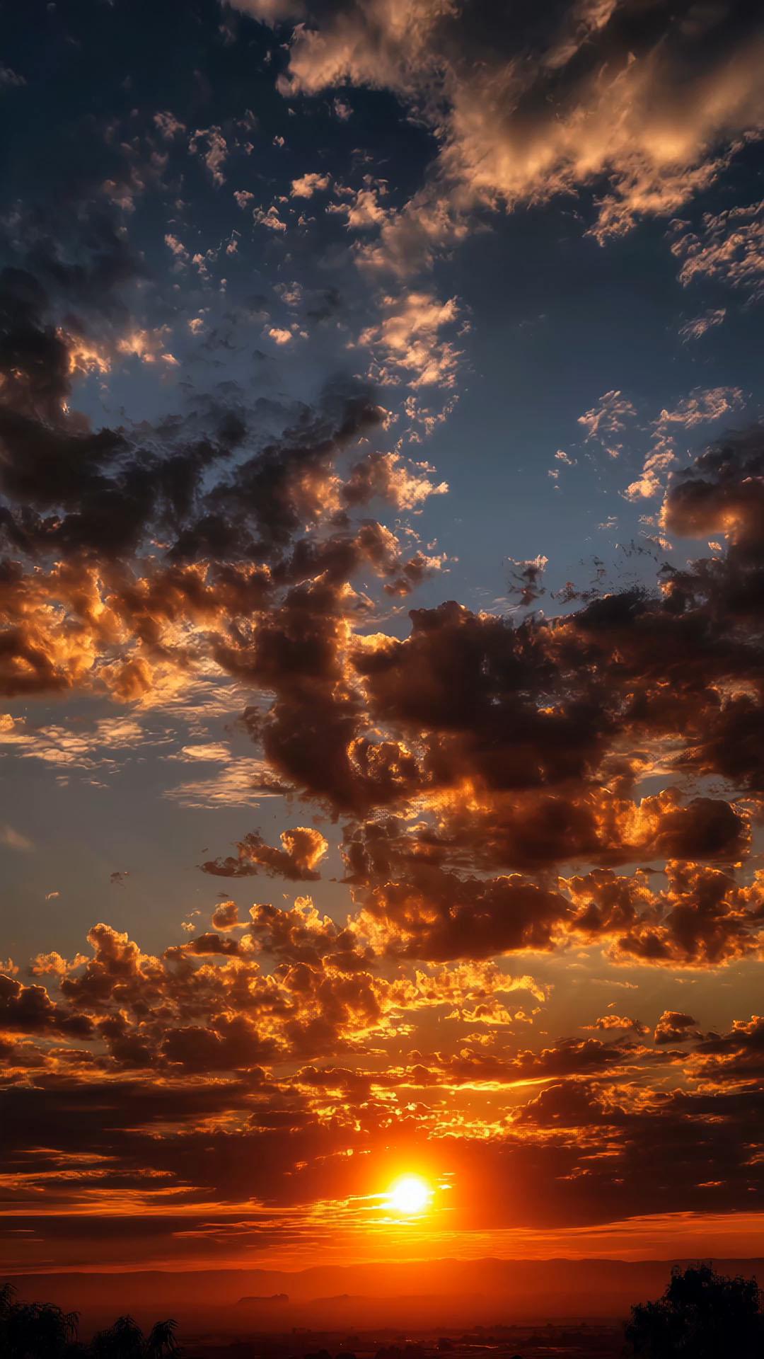 Cloudscape Video Backgrounds – Vertical 4K Sky Footage – Calming Nature ...