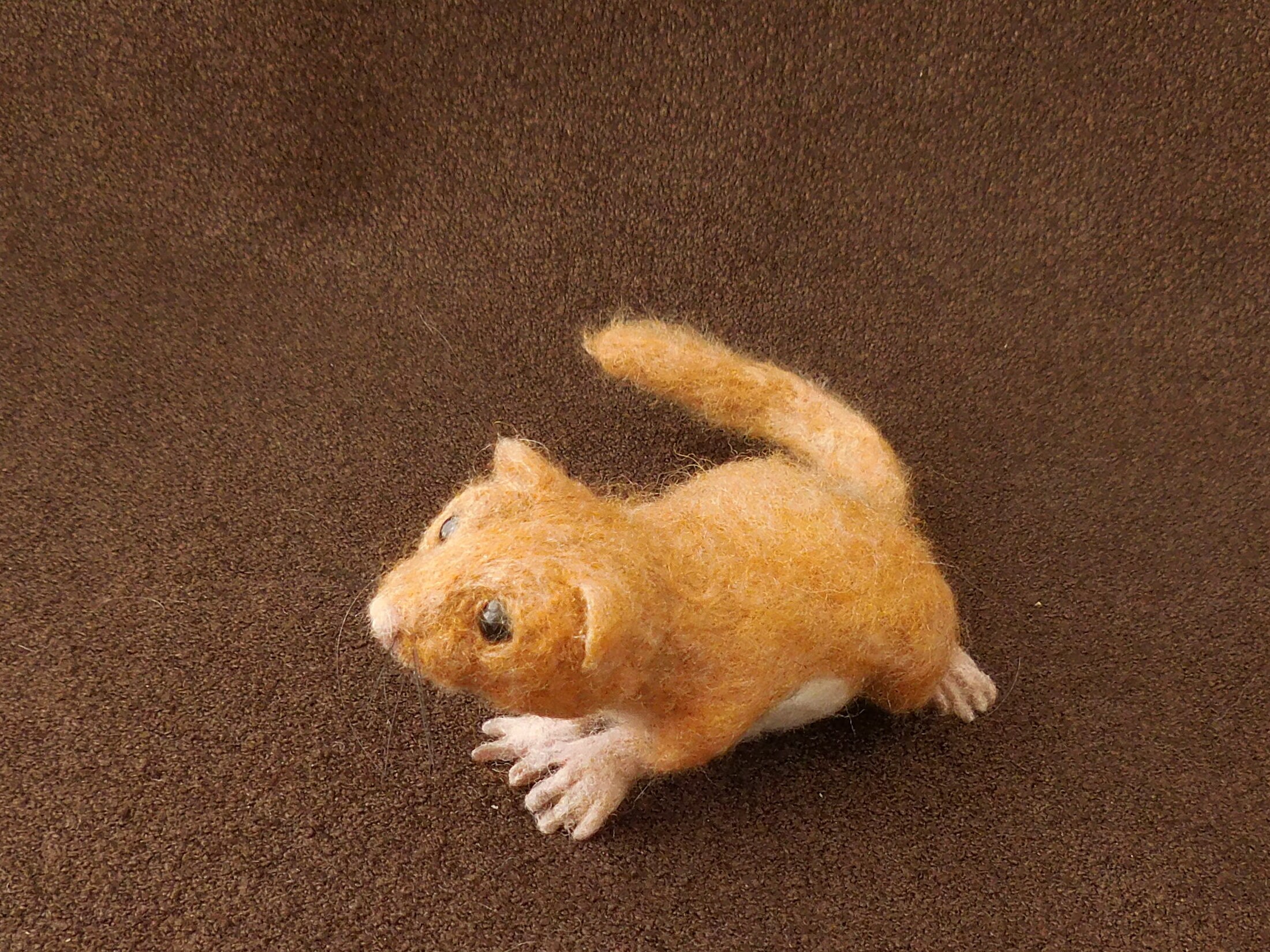 Dormouse Shoulder Pet - Wearable, Magnetic Hazel Dormouse - Lifelike ...