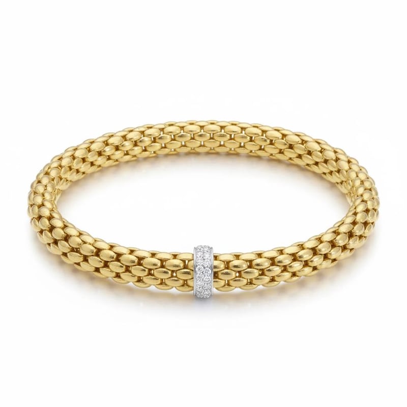 18k Two Tone Box Chain - Etsy UK