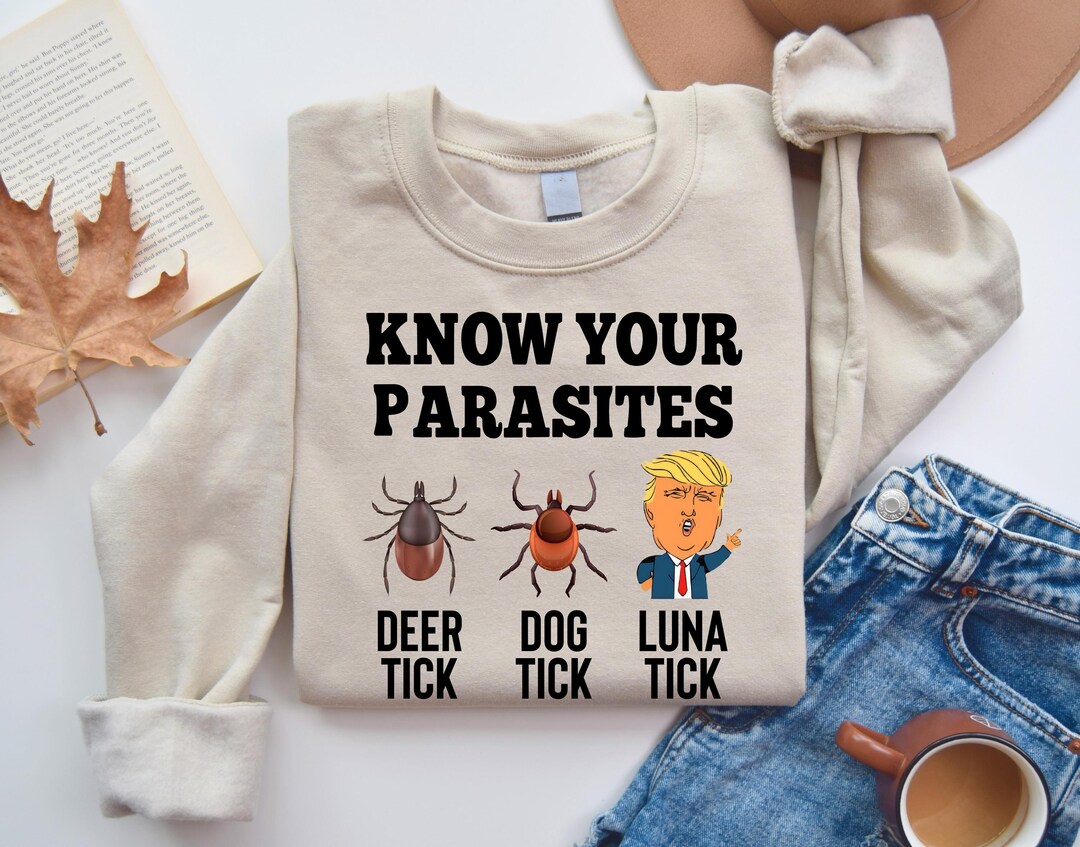 Know Your Parasites Anti-trump Shirt: Sarcastic Political Humor - Etsy