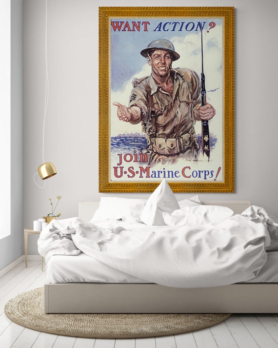 Marine Infantry Poster