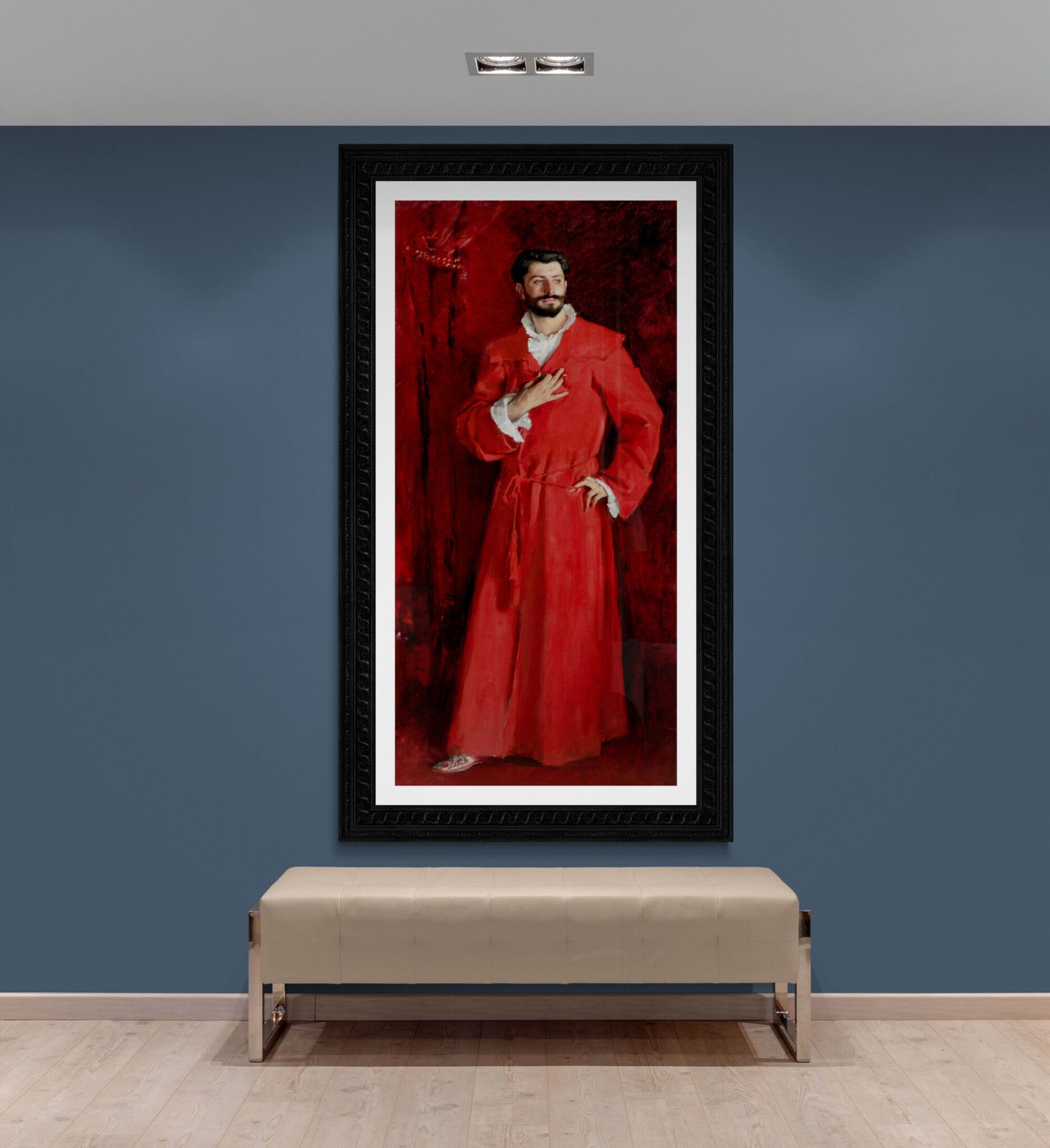 HANDSOME MALE PORTRAIT John Singer Sargent Print Oil Painting Man ...