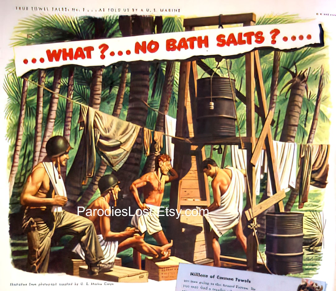SOLDIERS SHOWER NUDE World War 2 Cannon Towels Shower Male Naked Men ...