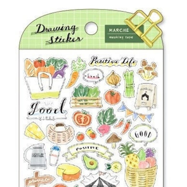 Bujo Fruit Stickers - Etsy