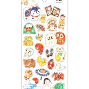 Sticker Sheet: IROHA WAKOMONO (24 Pieces) by Mind Wave Journal ...