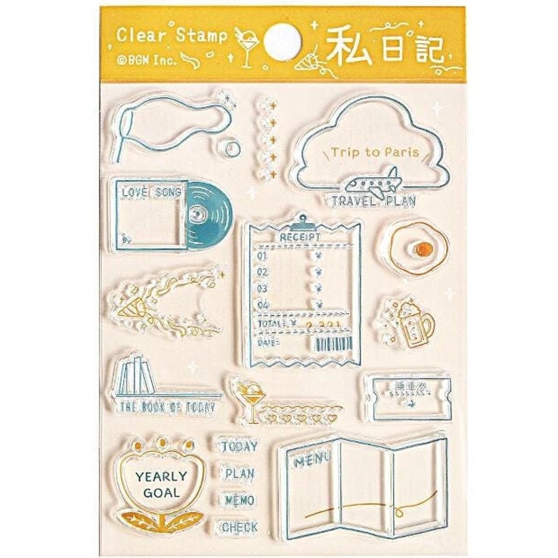 Custom Clear Stamp - Etsy