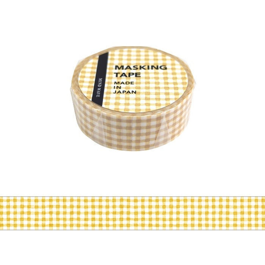 Washi Tape: PATTERN CHECK 5 GINGHAM 3/5 by Mind Wave Japan Journal ...