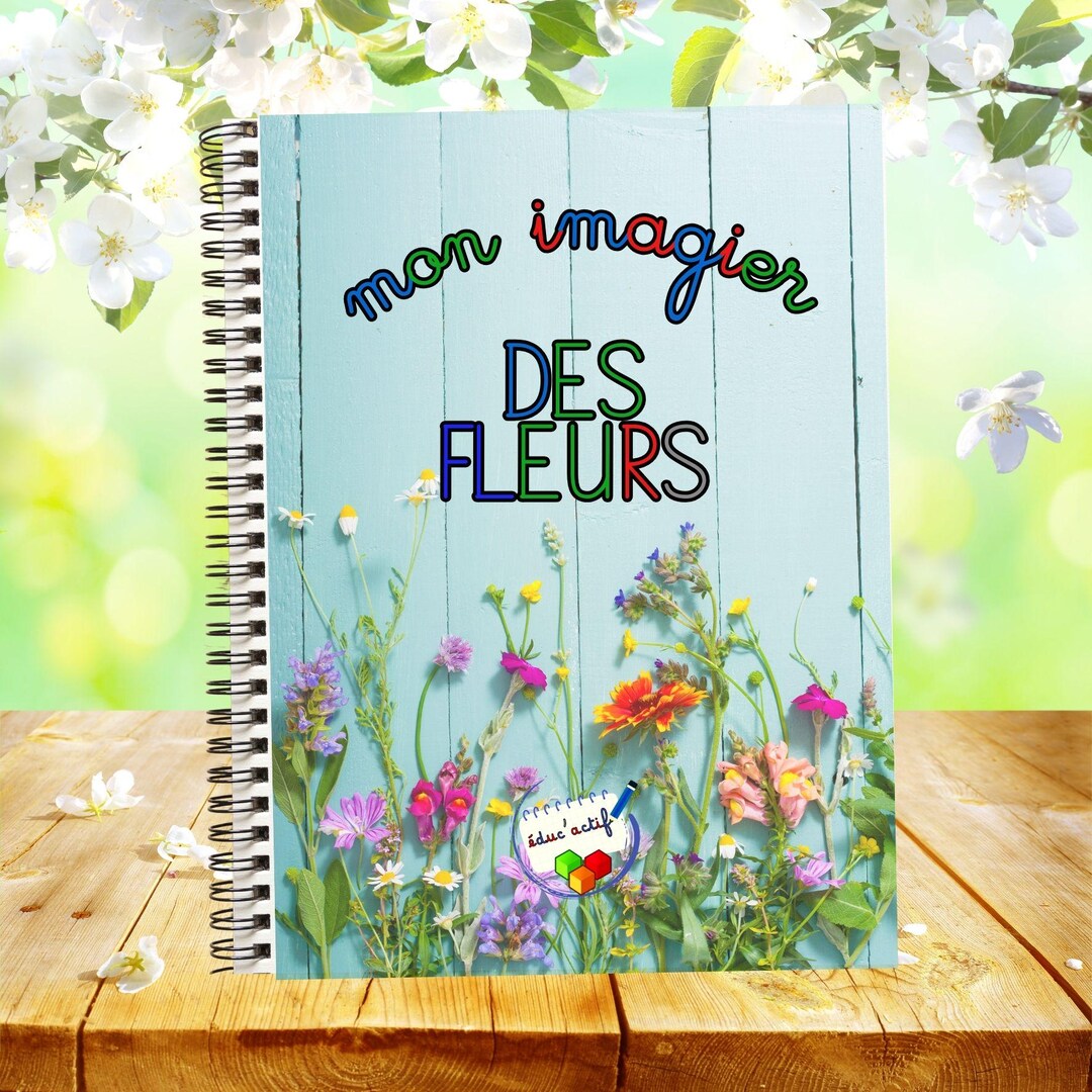 Flower Picture Book – Printable PDF – 22 Photos + 3 Montessori Writings ...