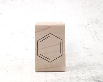 Benzene Stencil - Etsy UK