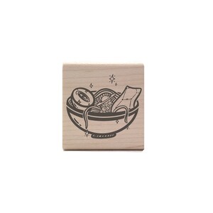 Cosmic Ramen Rubber Stamp Cute Kawaii Space Aesthetic Celestial ...