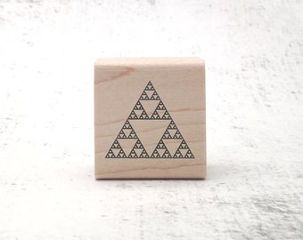 Triangle stamp | Etsy