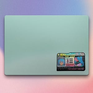 Yui Unit-092 Holographic Vinyl Decal: Cyberpunk Laptop Sticker - Etsy