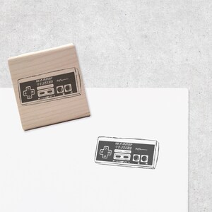 NES Rubber Stamp Gaming / Gamer Stamp 90s Retro Handheld Game - Etsy