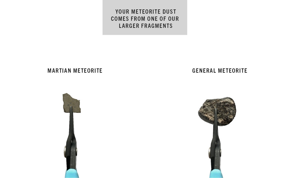 Meteorite Dust Monolith Key Pendant Dystopian Artifact - Etsy