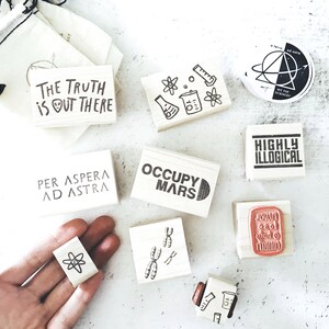 Tardigrade Rubber Stamp STEM Science Rubber Stamp Motivational Grading ...