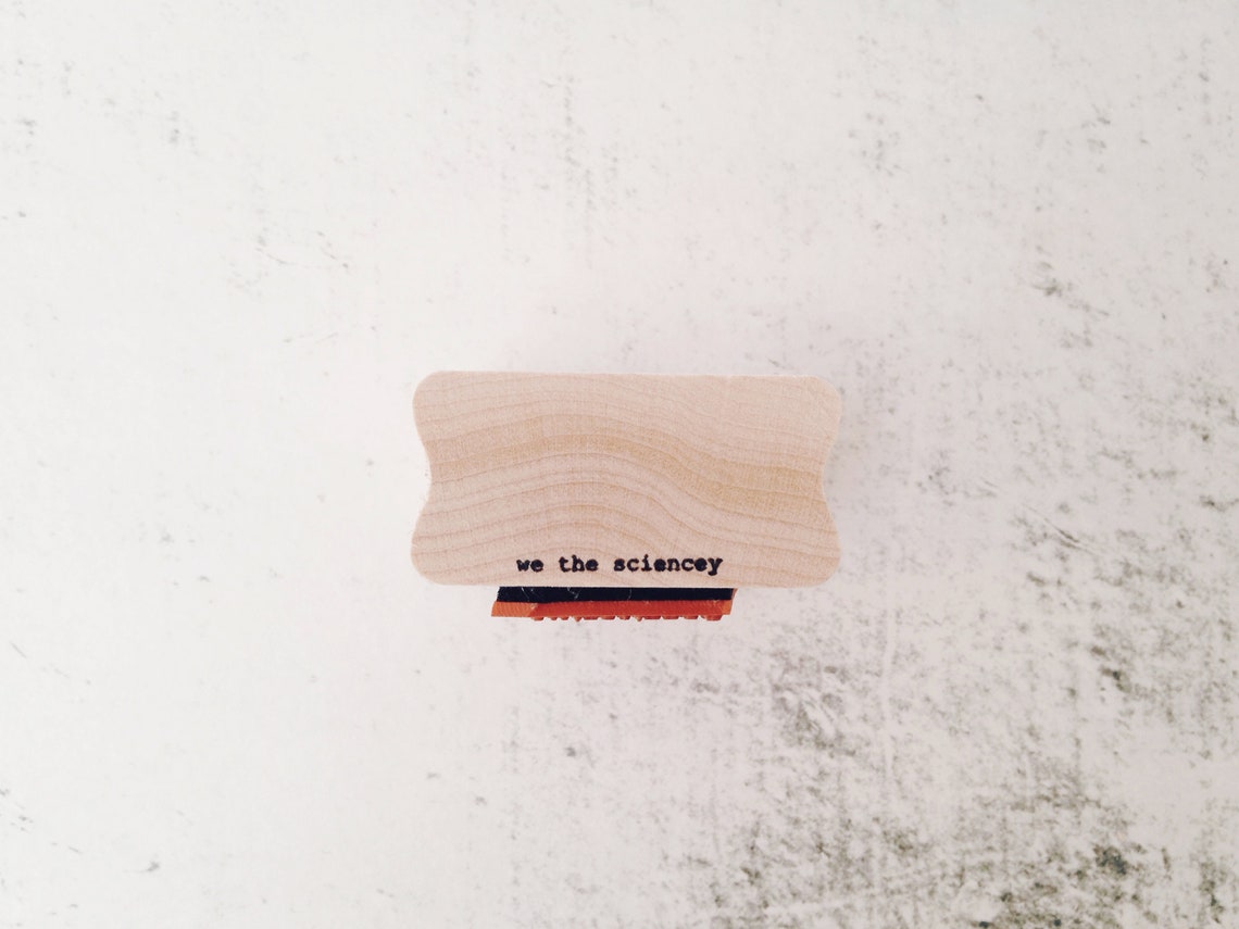 May the Force Rubber Stamp Sci-fi Movie Stamp Motivational - Etsy